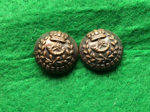 QVC Oxfordshire Light Infantry Officers Hat Buttons – Gradia Militaria