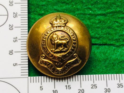 Royal Dragoons brass button – Gradia Militaria