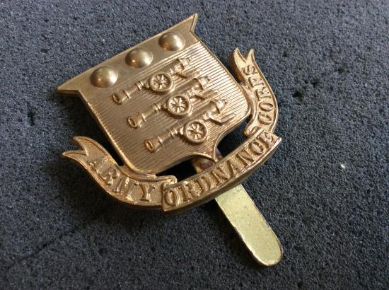 Pre 1918 Army Ordnance Corps ORs Cap badge – Gradia Militaria