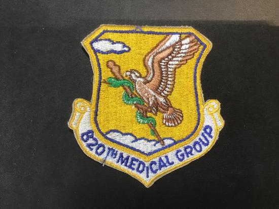U.S.A.F 820th Medical Group patch – Gradia Militaria
