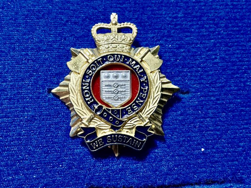 Royal Logistic Corps officers cap badge – Gradia Militaria