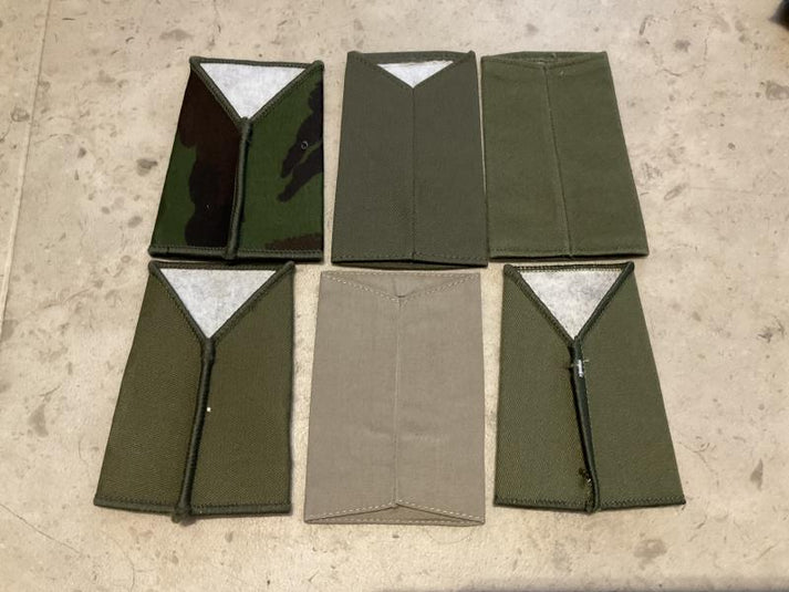 RAF Auxiliary Air Force shoulder rank slides – Gradia Militaria