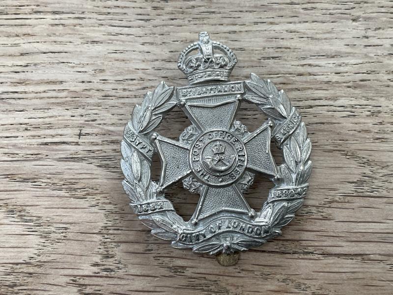 8th City of London Btn (Post Office Rifles) cap badge – Gradia Militaria