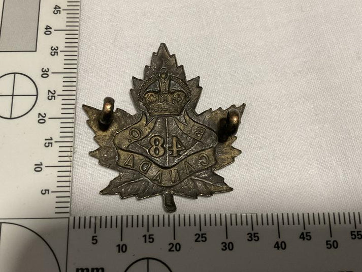 WW1 CEF 48th Infantry Battalion cap badge – Gradia Militaria