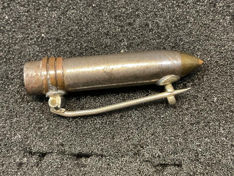Boer/WW1 bullet or Artillery shell sweetheart brooch – Gradia Militaria
