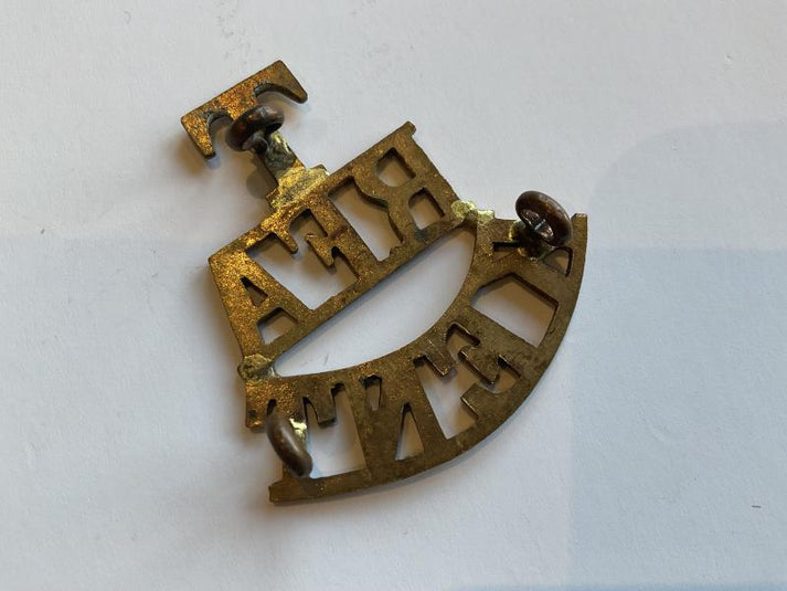 WW1 T /RFA /KENT brass other ranks shoulder title – Gradia Militaria