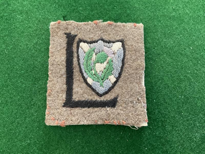 WW1 52nd Lowland Division formation sign. – Gradia Militaria