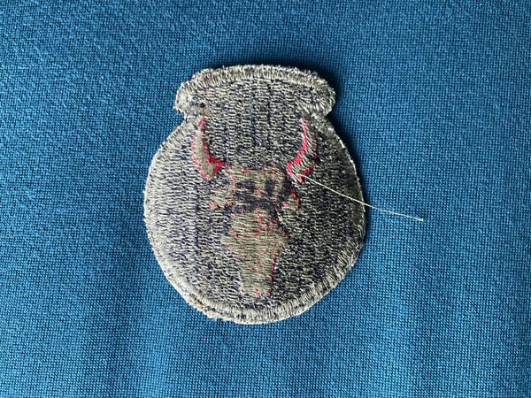 WW2 U.S Army 34th Infantry Division green back patch. – Gradia Militaria