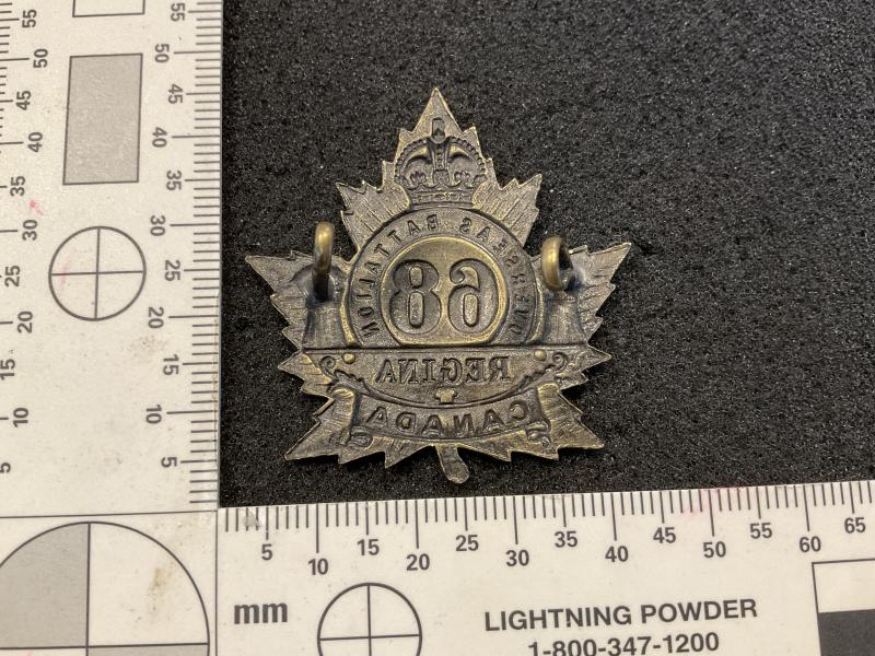 WW1 C.E.F 68th Infantry Battalion cap badge. – Gradia Militaria
