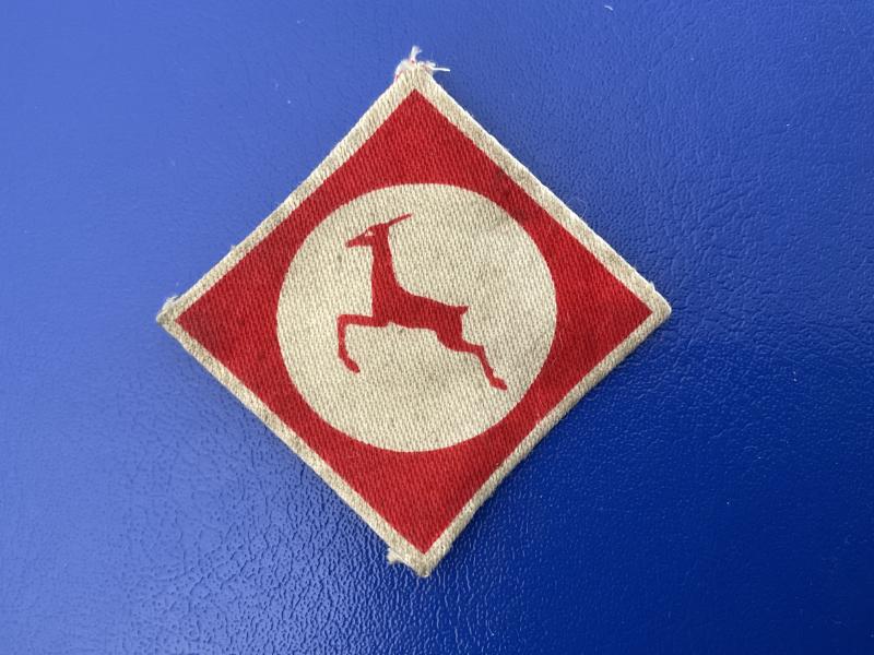 WW2 13th Corps printed formation sign. – Gradia Militaria