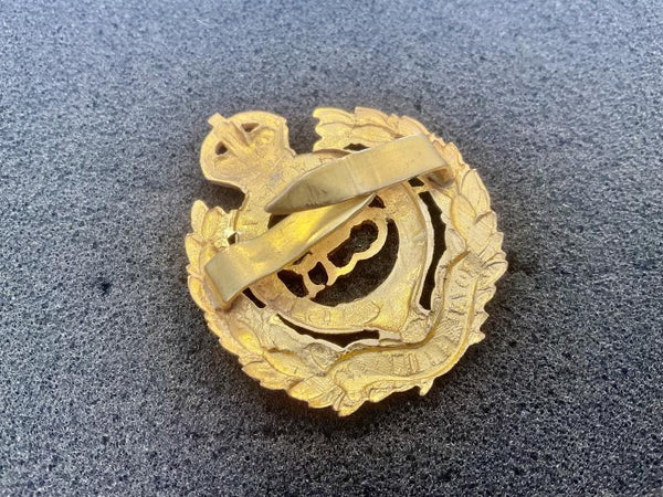 King Edward VIII Royal Engineers officers cap badge – Gradia Militaria