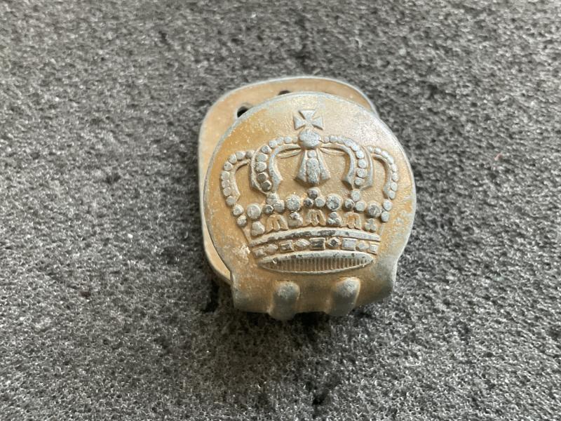 WW1 Imperial German greatcoat belt hook by R.N. – Gradia Militaria