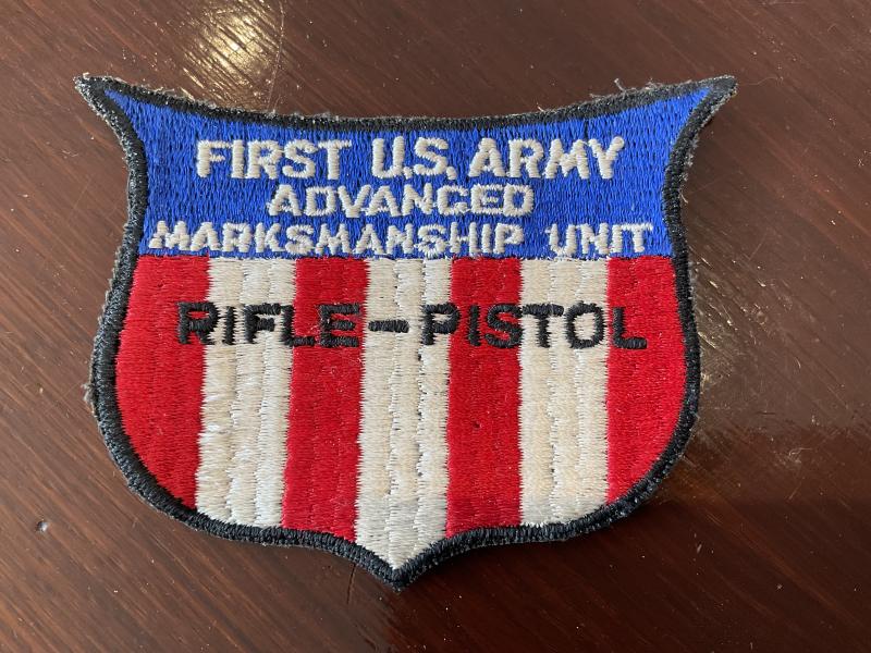 First U.S Army Advanced Marksmanship unit patch. – Gradia Militaria