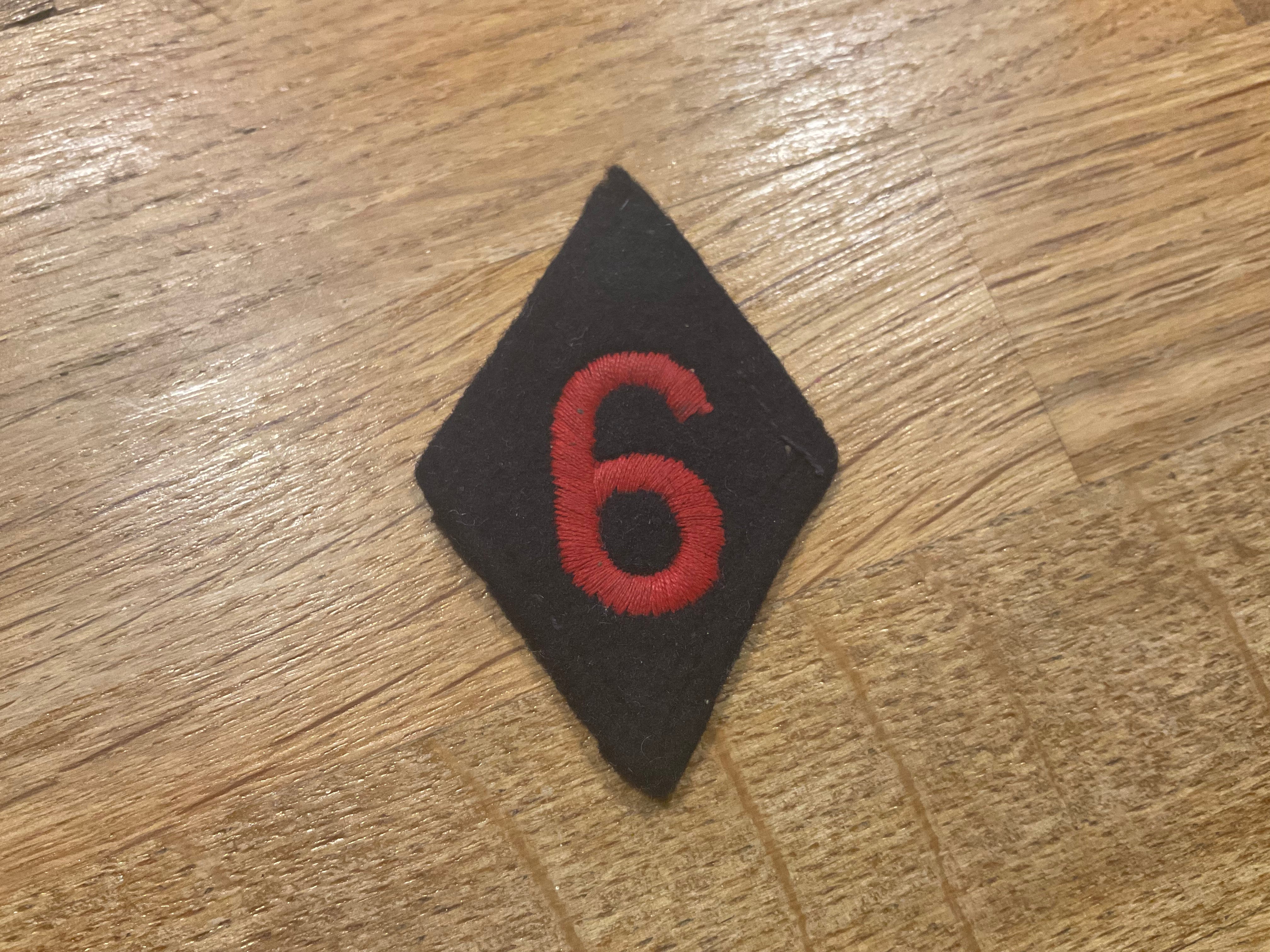 WW2 20th Anti-Tank Regt R.A 3rd Inf Div formation Sign. – Gradia Militaria