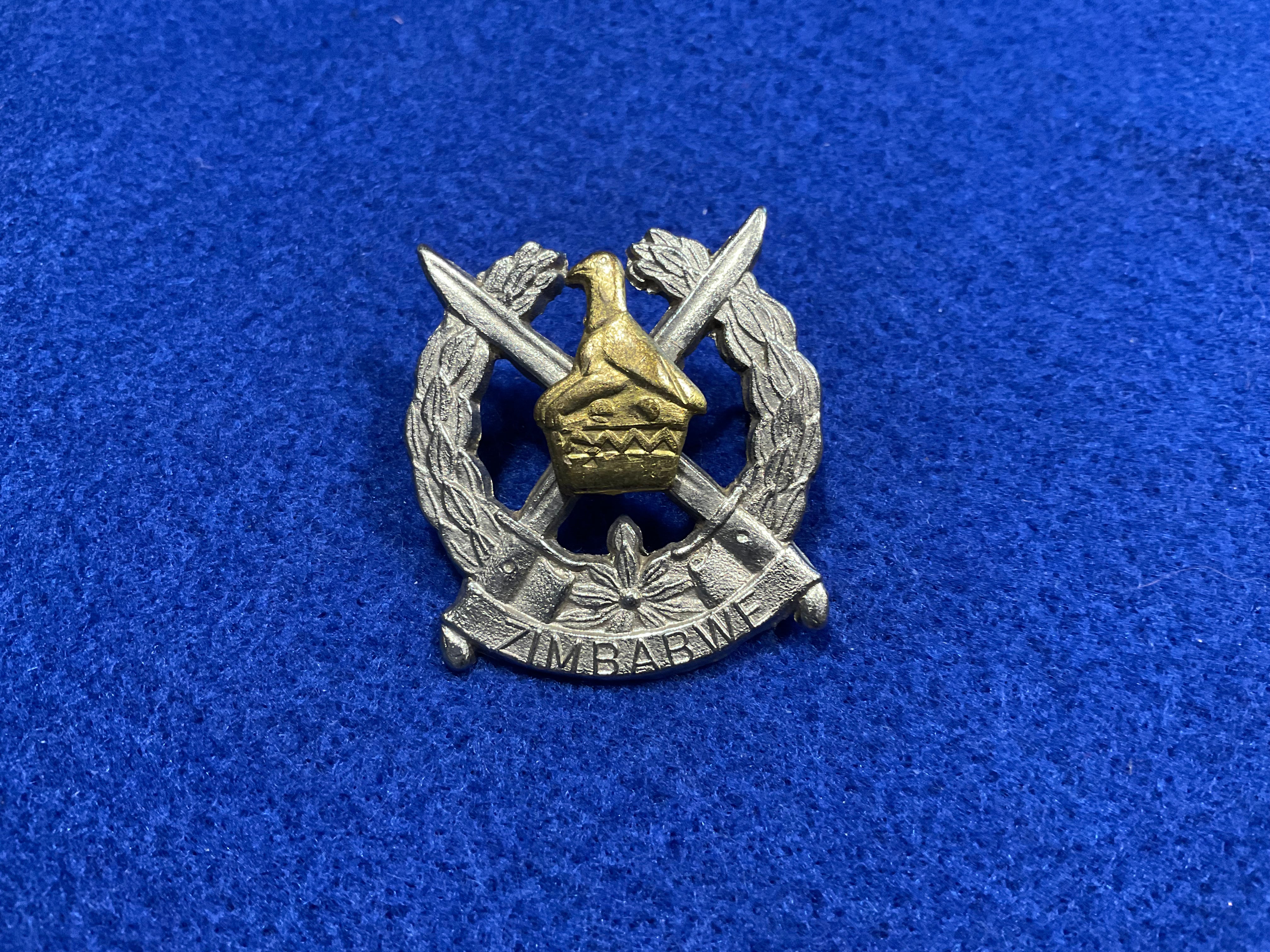 Zimbabwe Infantry cap badge – Gradia Militaria