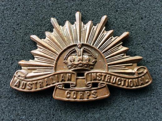 Gradia Militaria Australian Instructional Corps Cap Badge